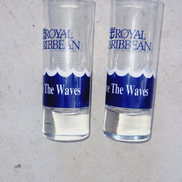 Royal Caribbean | Other | 6 Royal Caribbean Real Glass Set | Poshmark